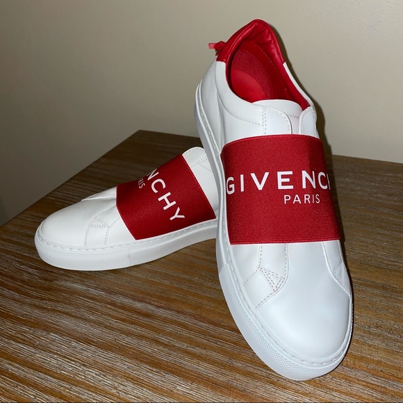 Givenchy | Shoes | Nib Givenchy Urban Street Calf Leather Logo Leather ...